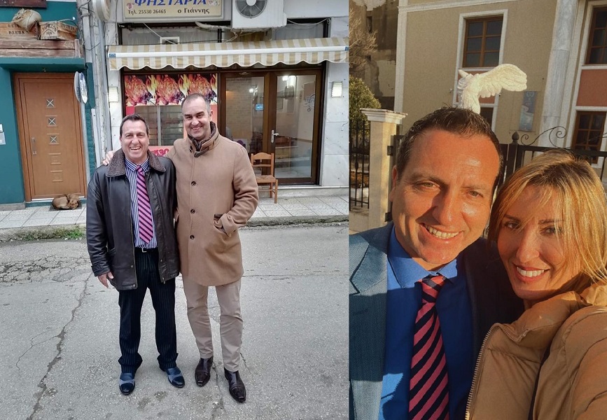 Κώστας Γκατσιούδης και Πηγή Δεβετζή, ευχήθηκαν καλή επιτυχία στον ...