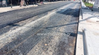 Ορεστιάδα: Πέφτει άσφαλτος στη Βασιλέως Κωνσταντίνου | Νέα της Θράκης ...