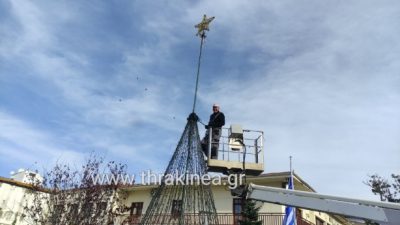 Συνεχίζεται ο στολισμός της Ορεστιάδας | Νέα της Θράκης thrakinea.gr