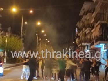Ξέφρενοι πανηγυρισμοί οπαδών του ΠΑΟ | Νέα της Θράκης thrakinea.gr